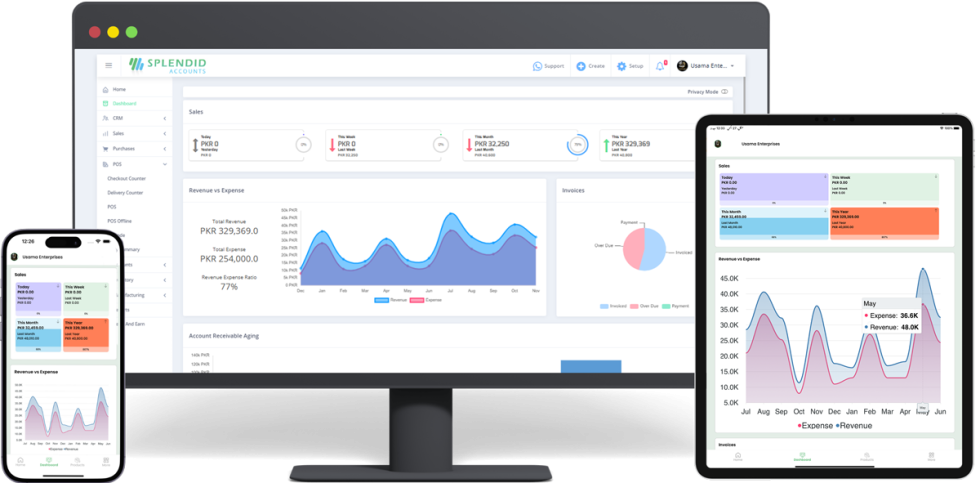 Online Inventory Management System - Splendid Accounts